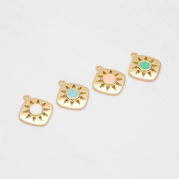 Sun Charm - Etsy