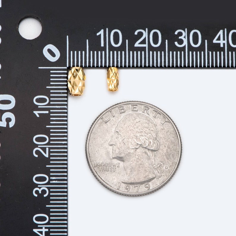 20pcs Gold Cutting Spacer Beads DIY Jewelry Making Supplies - Etsy