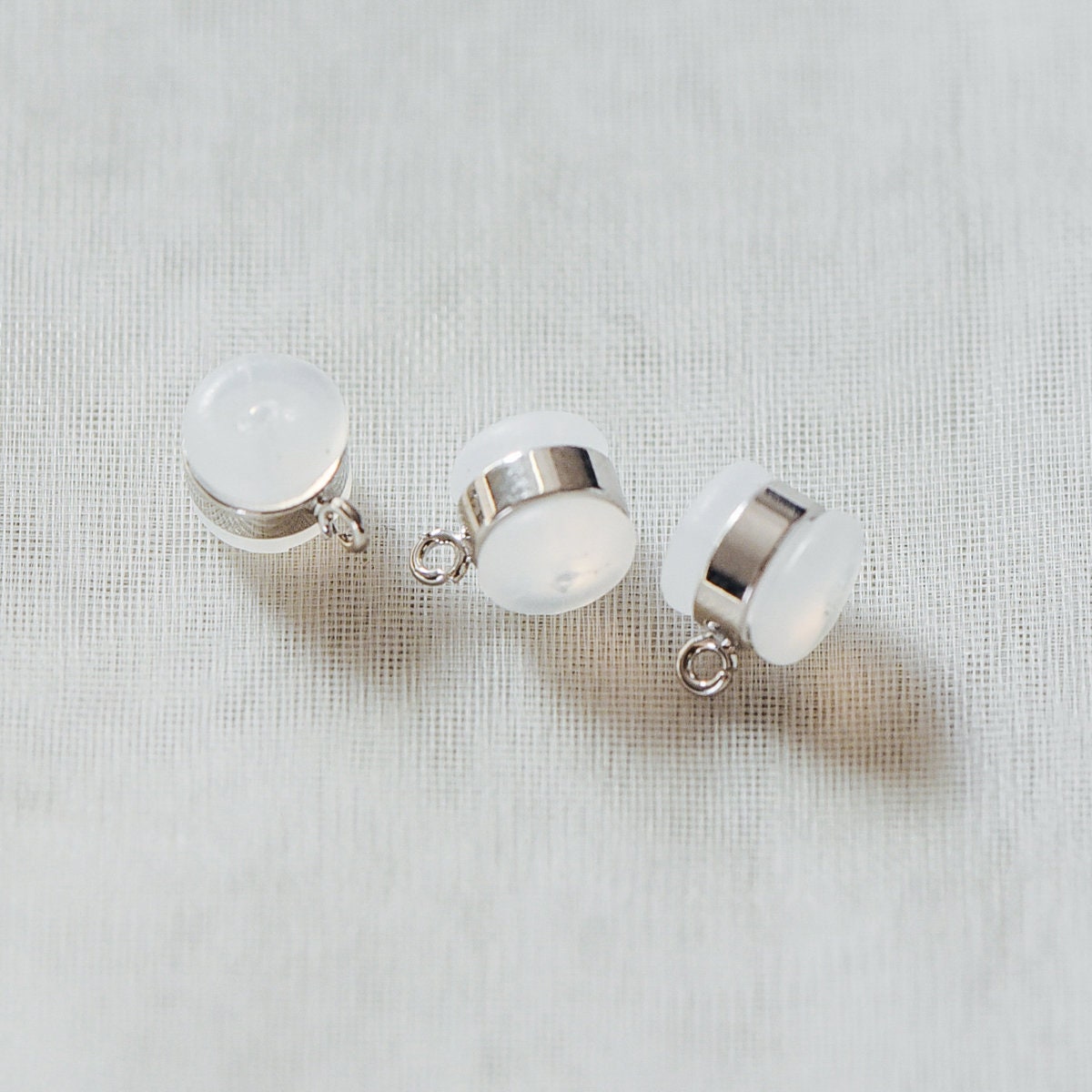 20pcs Rubber Ear Nuts With Loop Earring Back Stoppers 5.5mm - Etsy