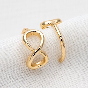 10pcs Infinity Ear Cuff, Cartilage, Dainty Earcuff Earring (GB-2121) - Etsy