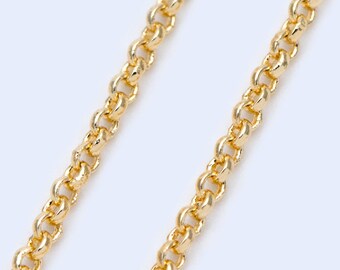 1.2mm Round Cable Chain Choose 14k Gold Filled, Sterling Silver, 14k ...