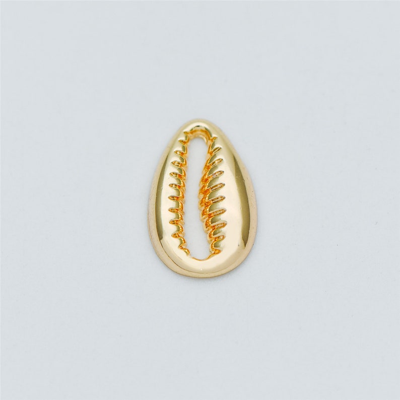 10pcs Gold/ Silver Tone Shell Charm Pendants 12x8mm Seashell - Etsy