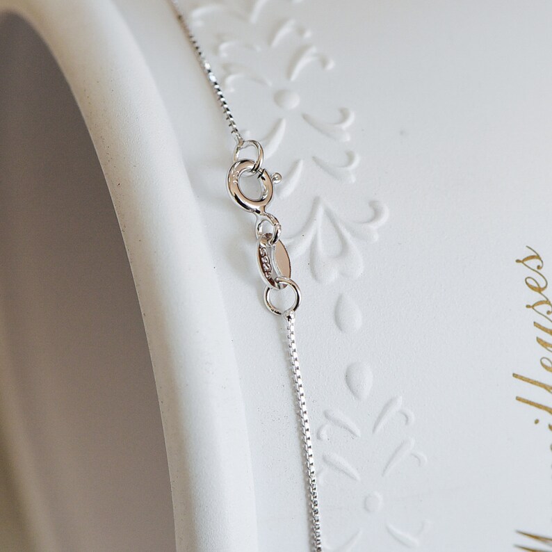 Sterling Silver .925 Finished Necklace Chains for Women | Etsy