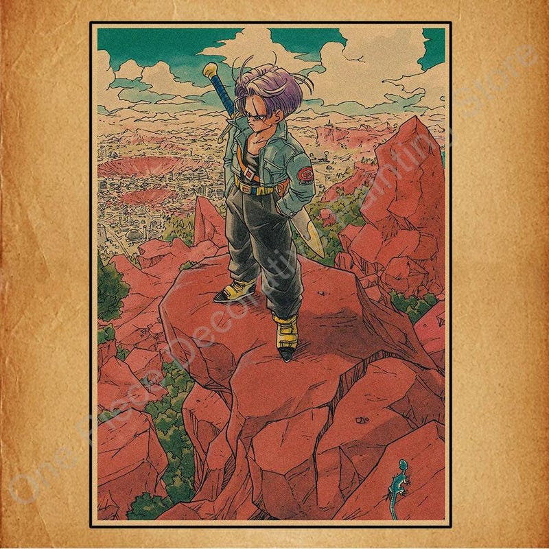 Dragonball Z Poster - Etsy