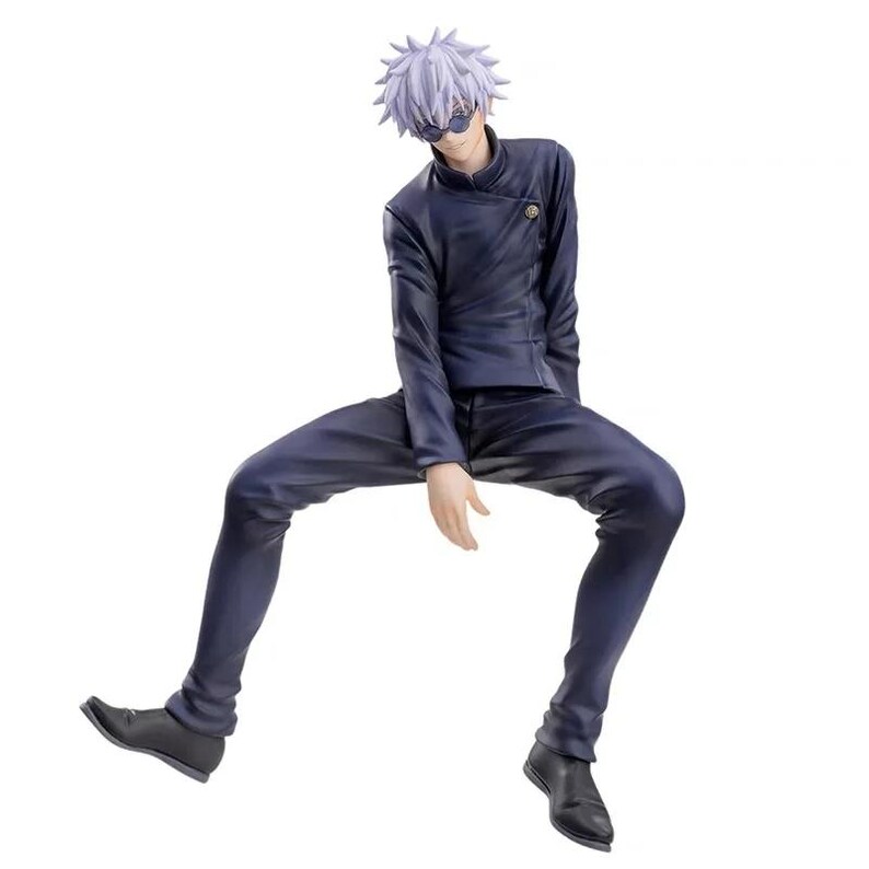 Satoru Gojo Statue Jujutsu Kaisen Figure Geto Suguru Sitting Posture ...