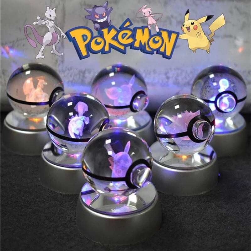 Crystal Pokeballs - Etsy