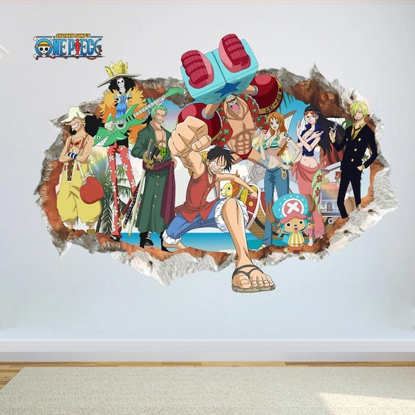 One Piece Mural - Etsy