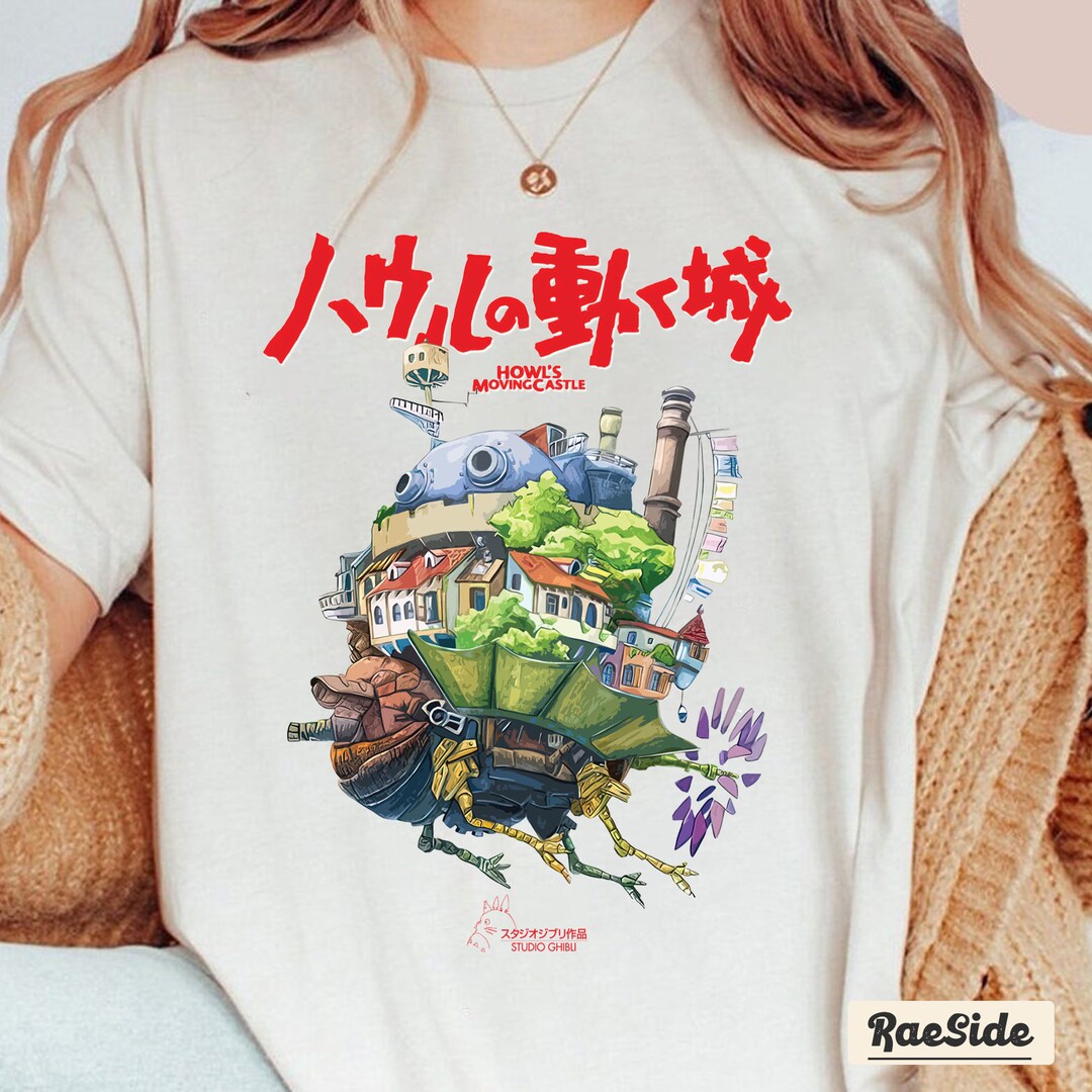 Howl's Moving Castle Shirt, Howl and Sophie T-shirt, Studio Ghibli ...