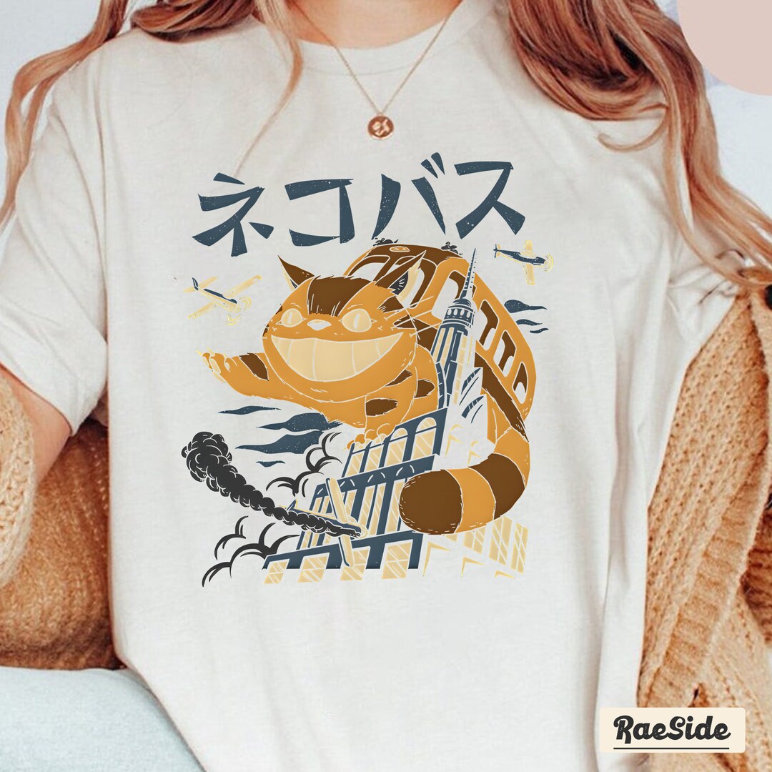 Vintage Catbus Shirt, Studio Ghibli Shirt, Ghibli Fans Shirt, No Face ...