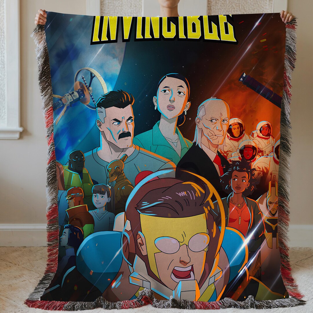 Invincible Series Anime Lover Fan Blanket Merch Housewarming Gift for ...