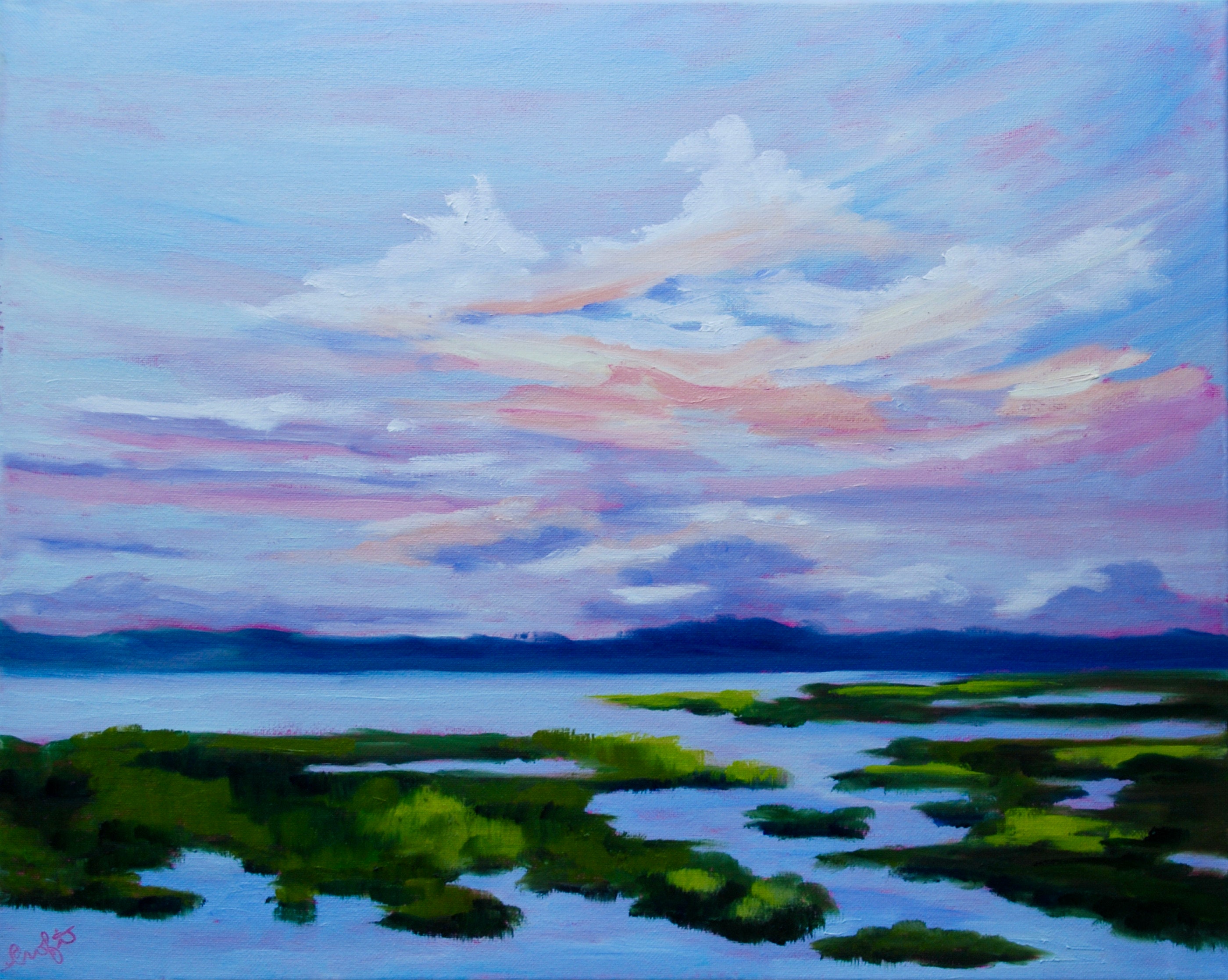 Analogous Landscape Painting