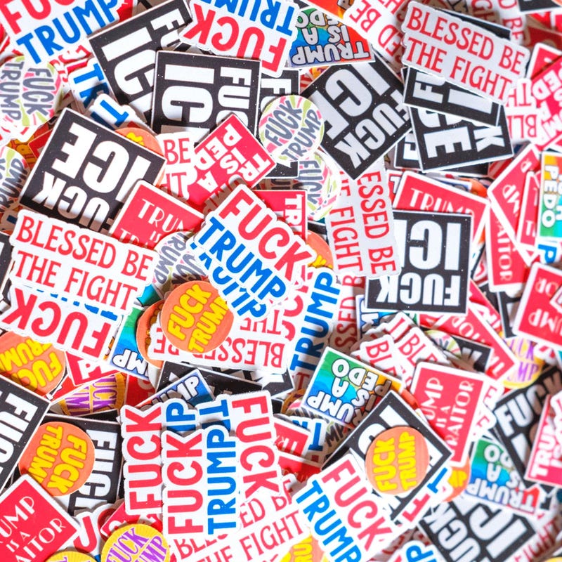 Epstein Protest Sticker - Etsy
