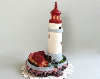 Lighthouse figurine | Etsy