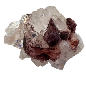 Quartz Crystal With Red Inclusions - Etsy