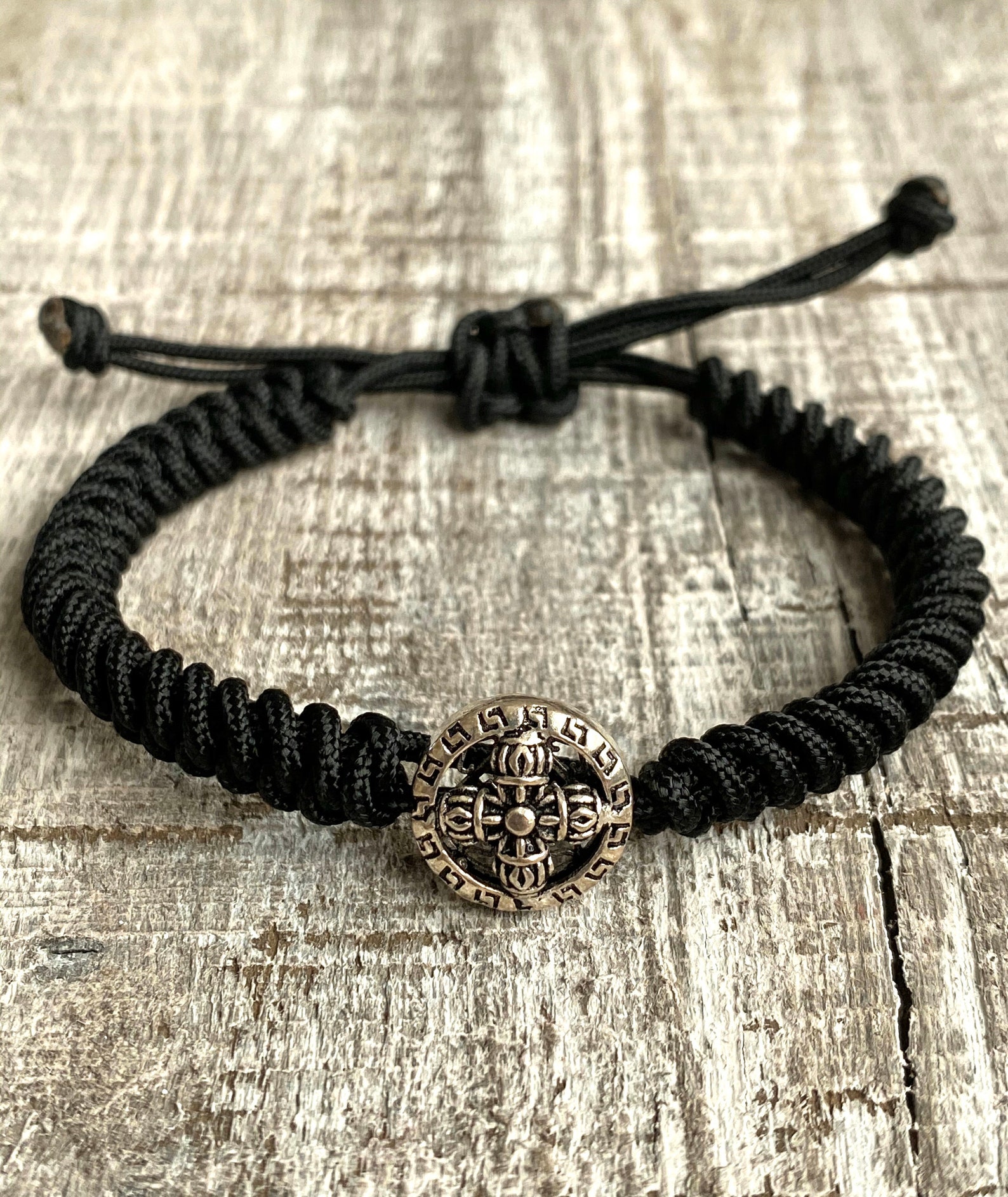 Shield Mens Bracelet Snake Knot Bracelet Unisex Sterling | Etsy