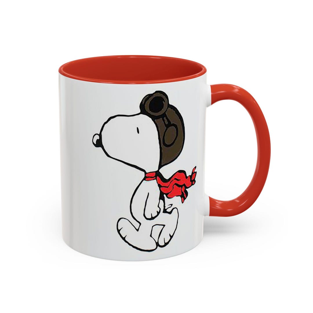 Snoopy Coffee Mug peanuts Cartoon Cup, 11oz &15oz Ceramic, Classic ...