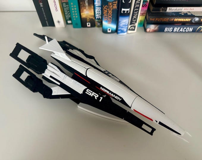 SSV Normandy SR-1 | Mass Effect | 3D Printed Custom Model Ship ...