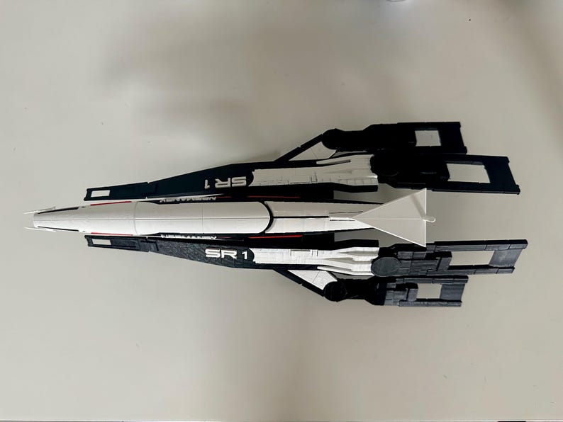 SSV Normandy SR-1 | Mass Effect | 3D Printed Custom Model Ship ...