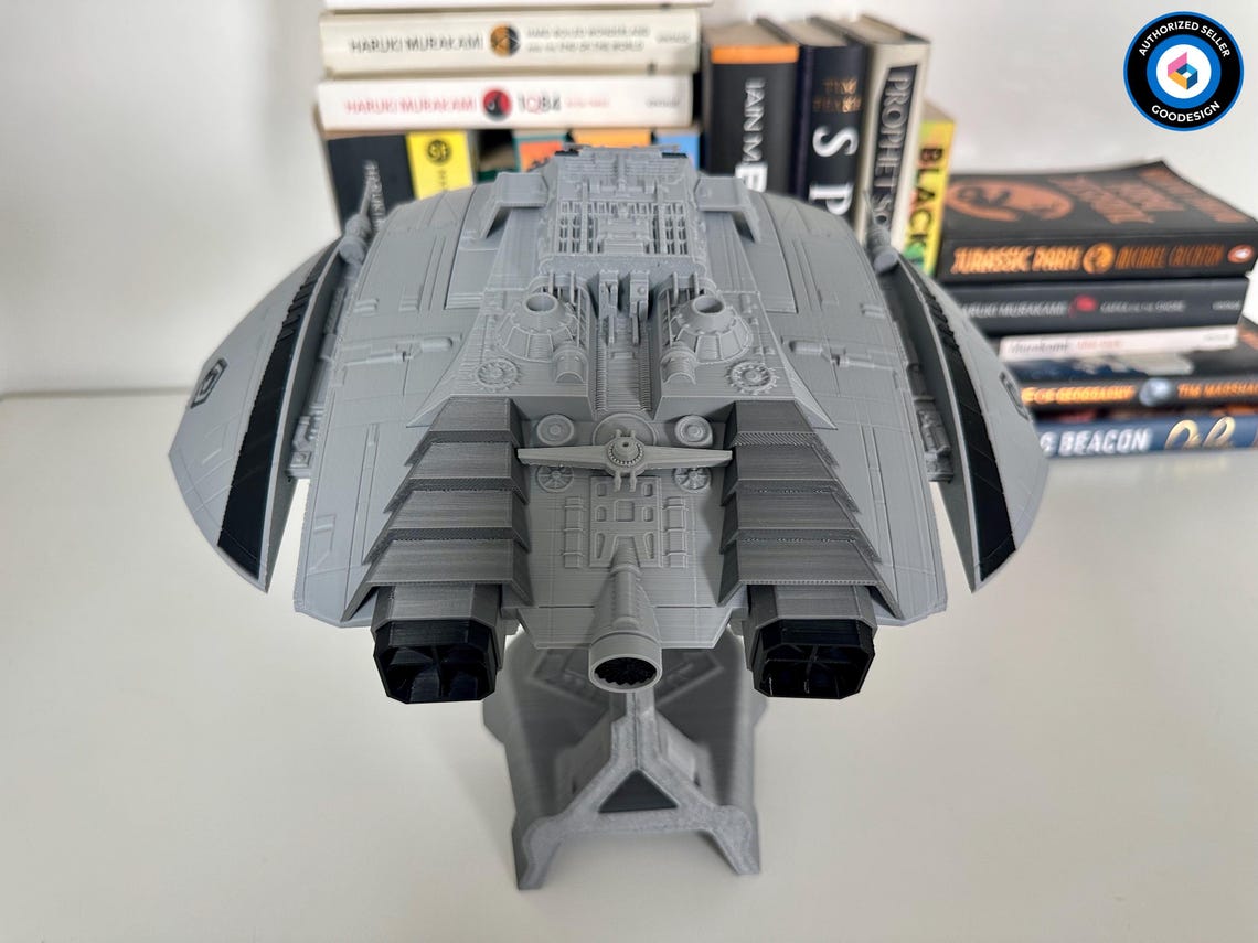 Cylon Raider (1978 Version) | Battlestar Galactica | 3D Printed Custom ...