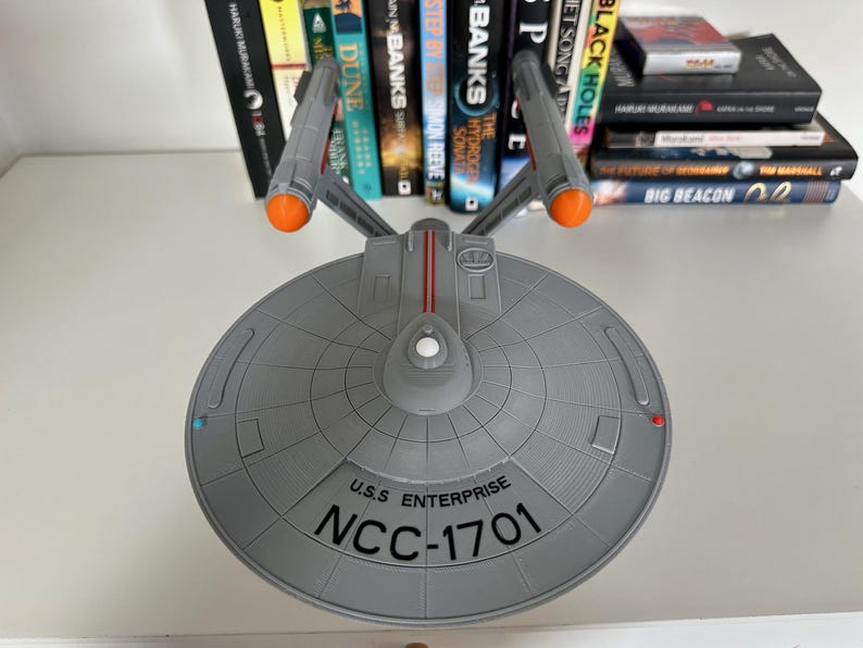 Star Trek USS Enterprise TOS Constitution Class NCC-1701 3D Printed ...