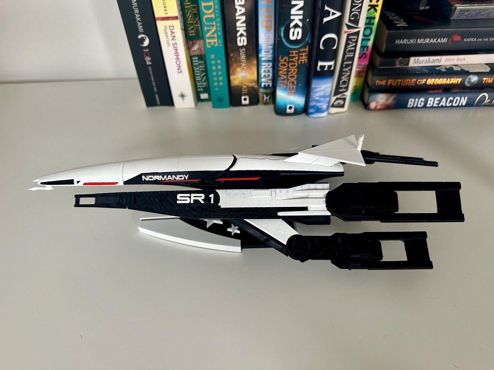 SSV Normandy SR-1 | Mass Effect | 3D Printed Custom Model Ship ...