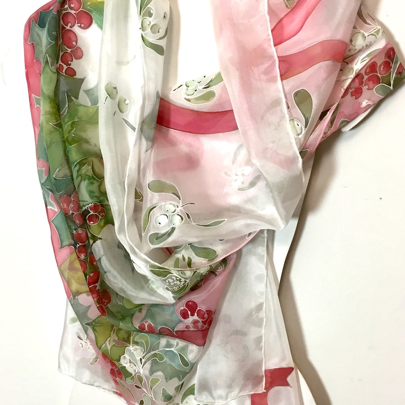 Talbots Silk Scarf - Etsy