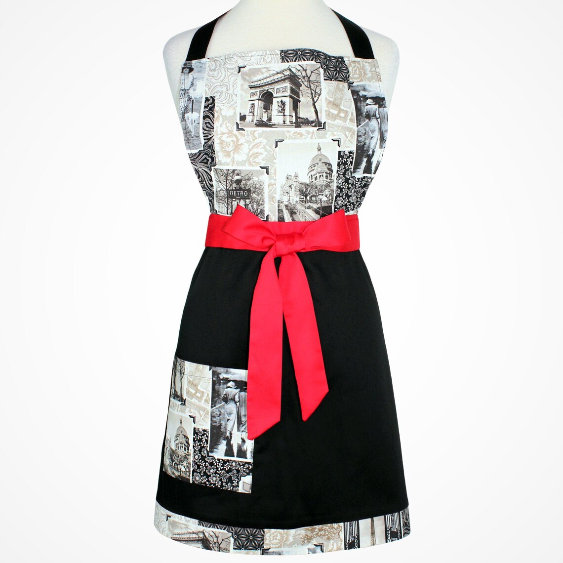 Vintage Inspired Paris Apron - Etsy