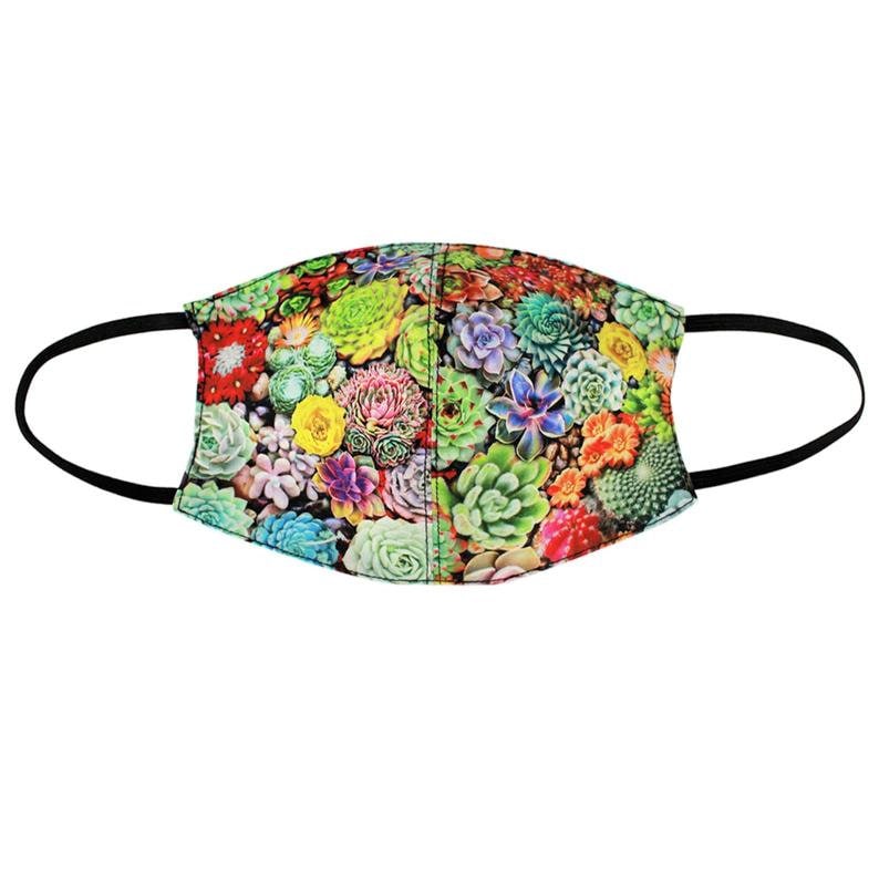 Garden Inspired Face Mask With Filter Pocket/washable/reusable | Etsy