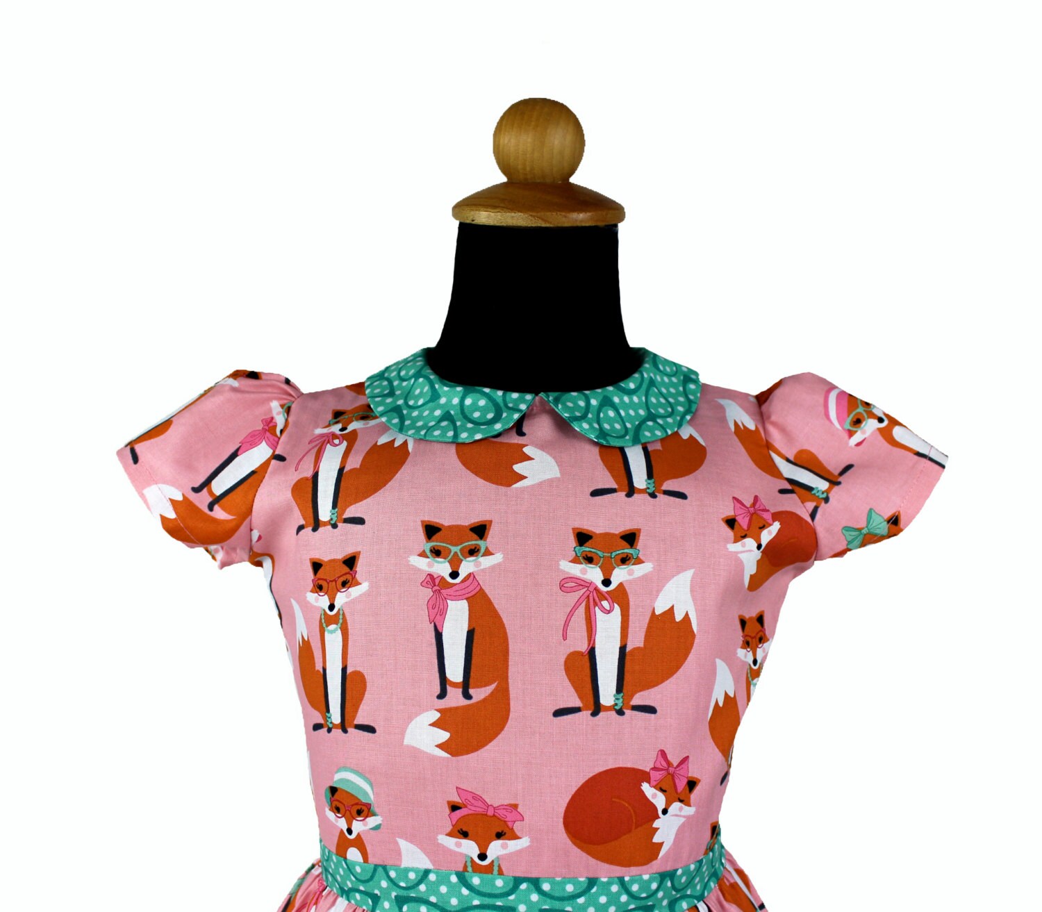 Girl's Retro Pink Foxy Dress - Etsy