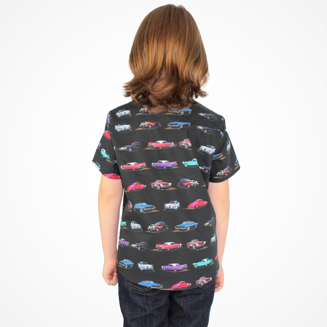 Boy's Hot Rod Top - Cars Top - Etsy