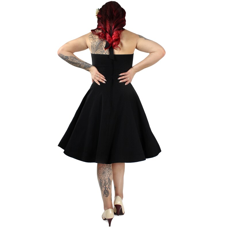 Black Criss Cross Halter Dress XS-4XL - Etsy