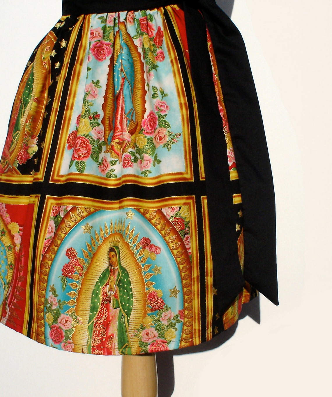 Guadalupe Virgin Mary Halter Dress / Rockabilly Guadalupe - Etsy