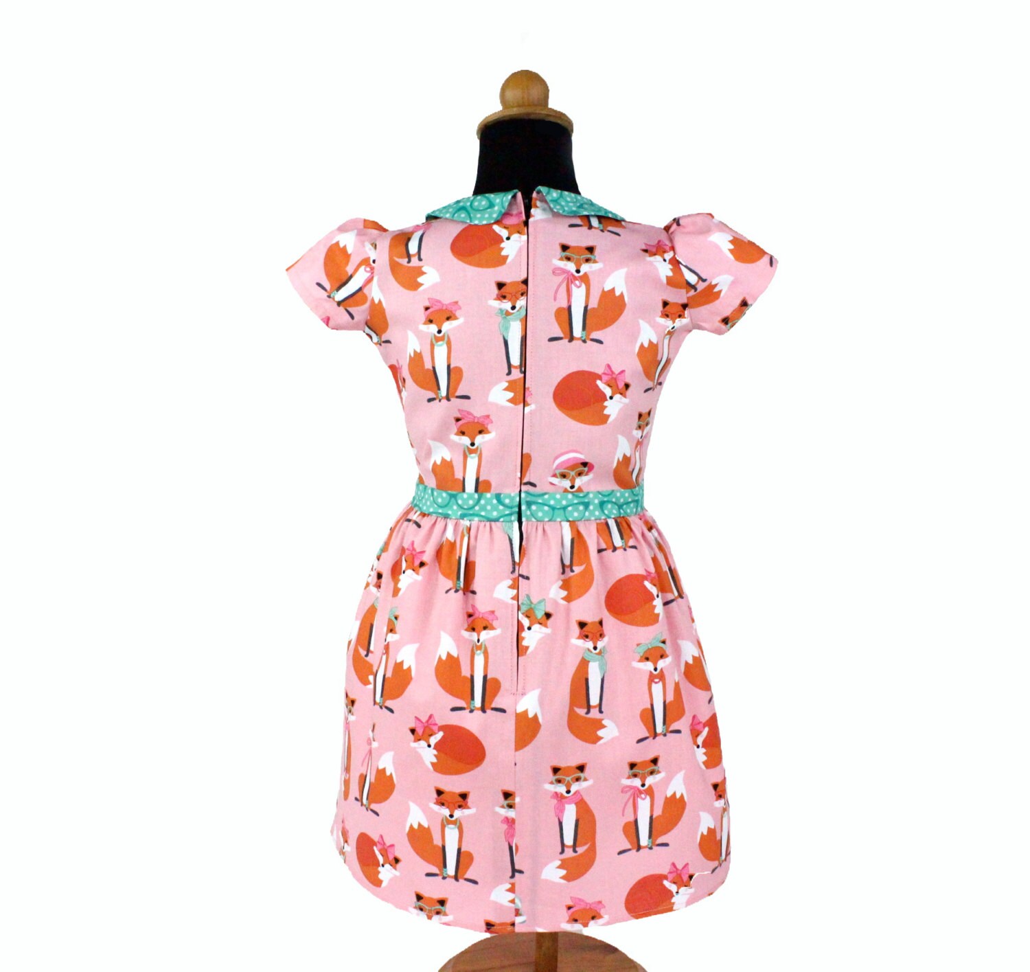 Girl's Retro Pink Foxy Dress - Etsy