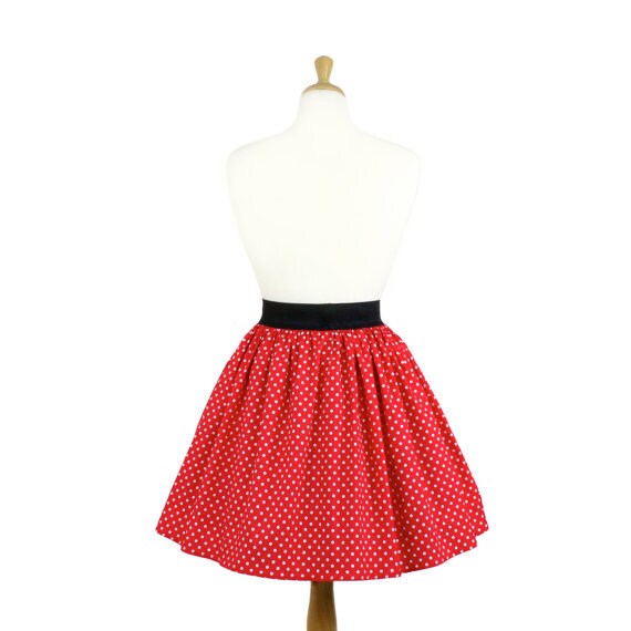 Dapper Day Disney Bound Minnie Mouse Red & White Polkadots | Etsy