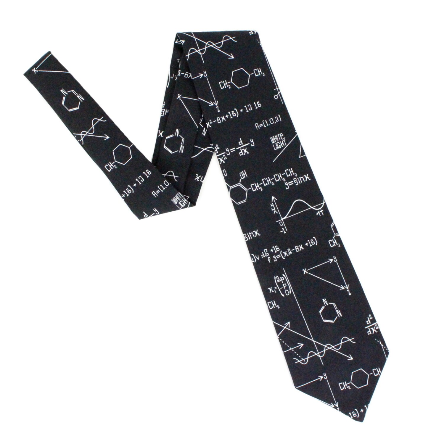 Science Formulas Men's Tie | Etsy