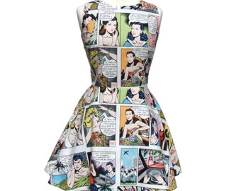 Comic Strip Dress - Etsy