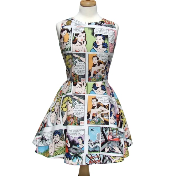 Comic Book Dress - Etsy UK