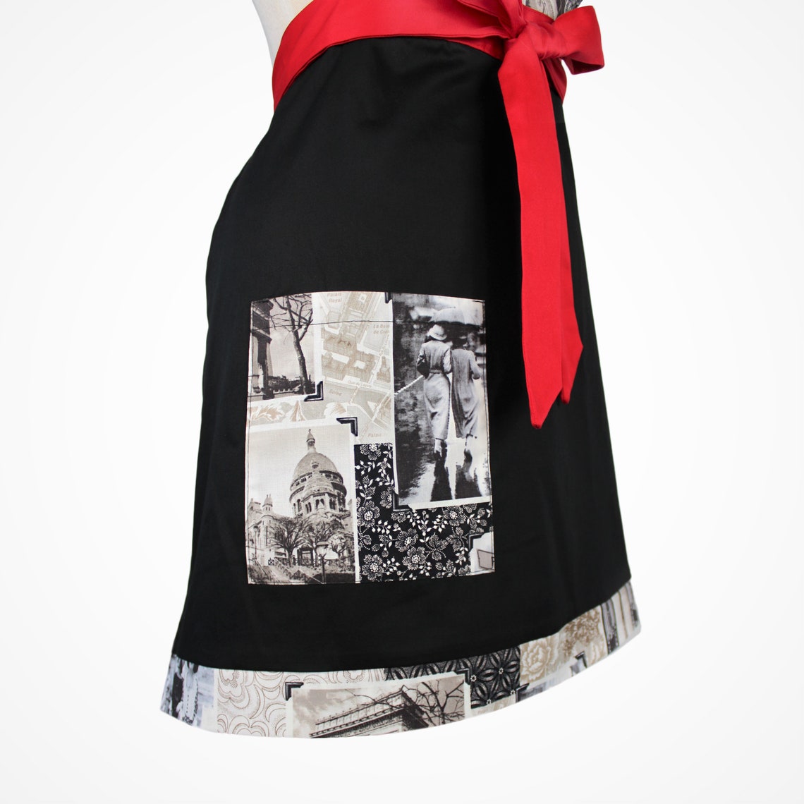 Vintage Inspired Paris Apron | Etsy
