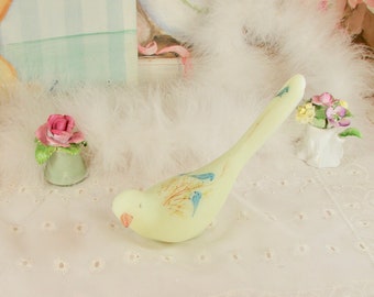 Fenton Hand Painted Bird - Etsy