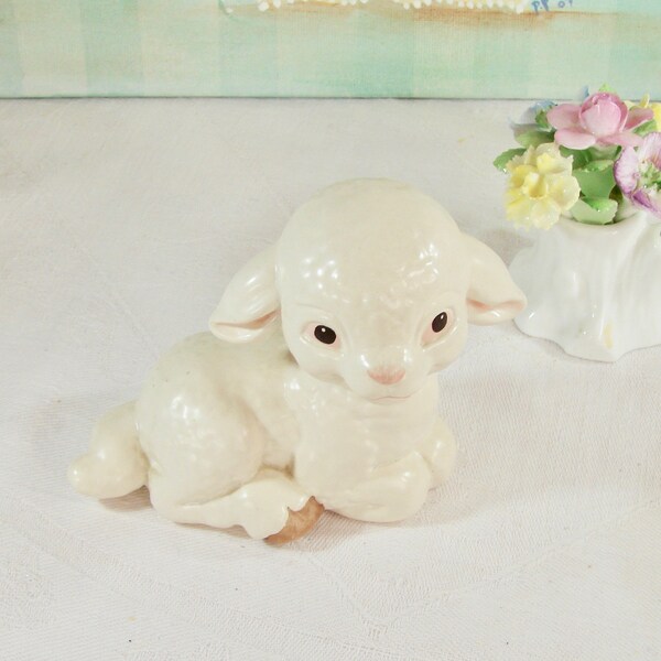 Ceramic Lamb - Etsy