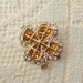 Large Vintage Rhinestone Shamrock Brooch, Pin - Etsy