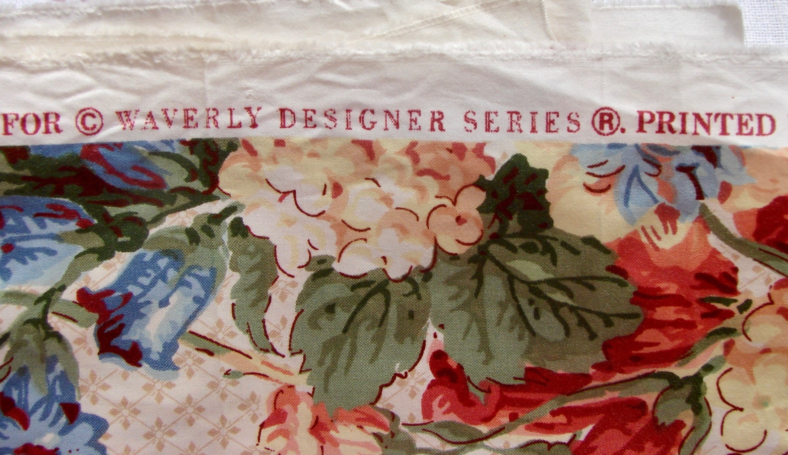 Vintage Retired Sissinghurst Made in England Waverly | Etsy