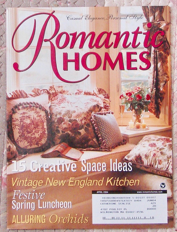 Vintage 2000s Romantic Homes Magazines Great Selection 1990s - Etsy