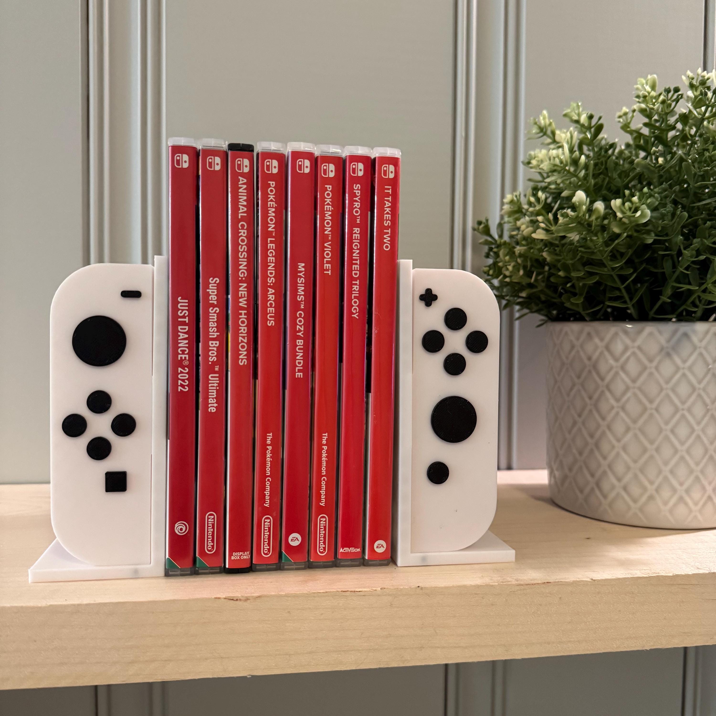 Switch Controller Bookends | Gaming Display Stand | Video Game Box ...
