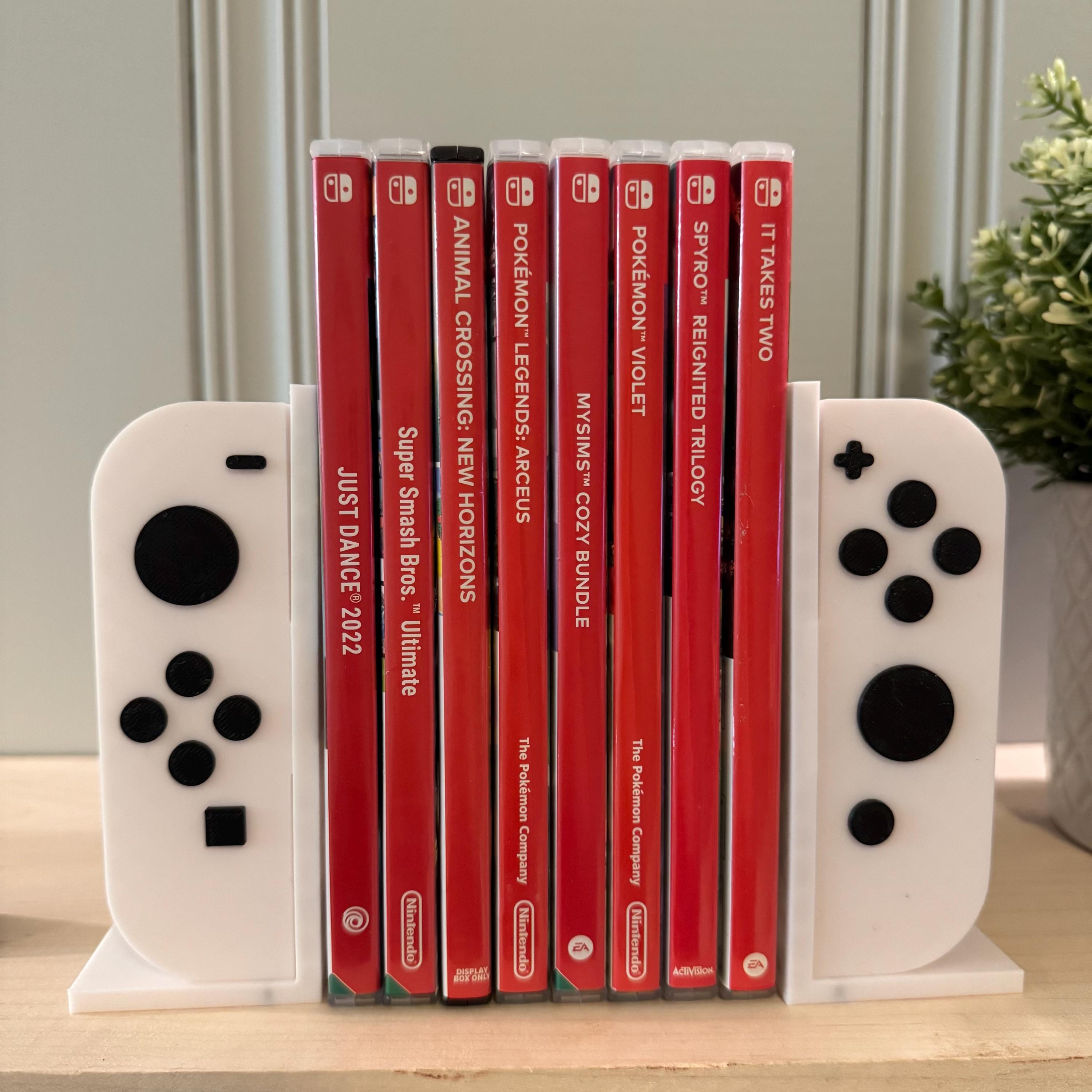 Switch Controller Bookends | Gaming Display Stand | Video Game Box ...