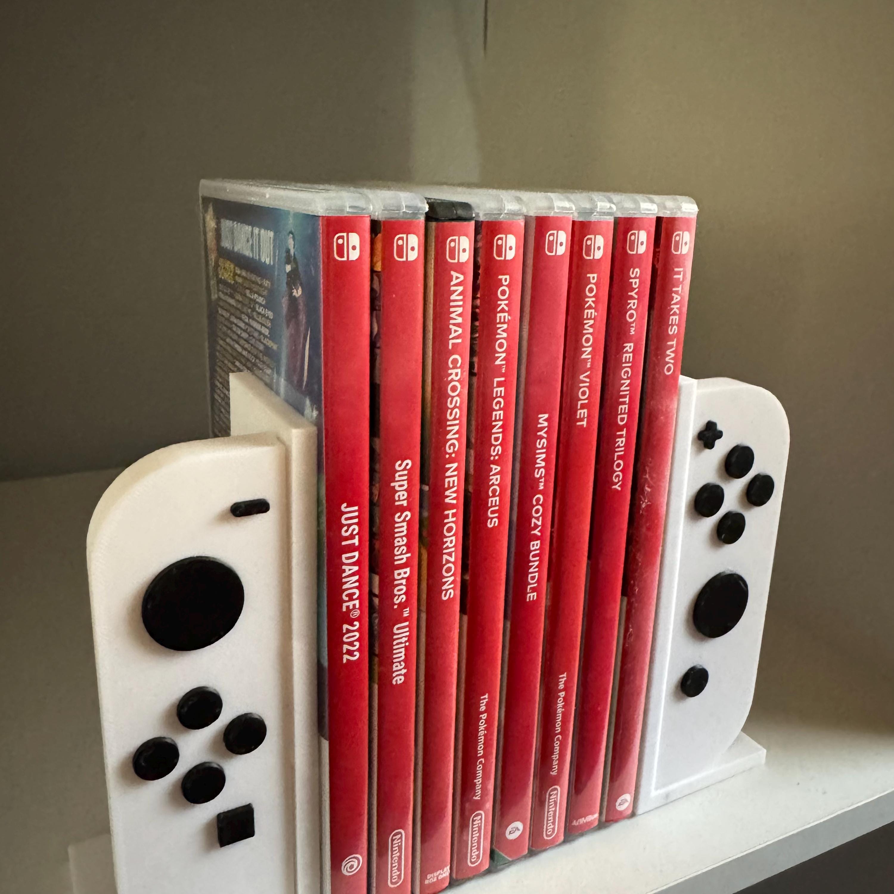 Switch Controller Bookends | Gaming Display Stand | Video Game Box ...