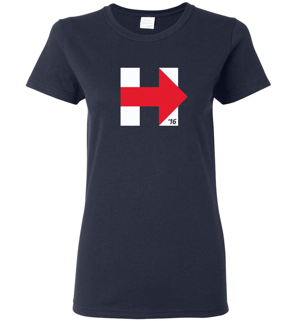 Hillary Clinton '16 Campaign Logo T-shirt Tee - Men Women Ladies, Short ...