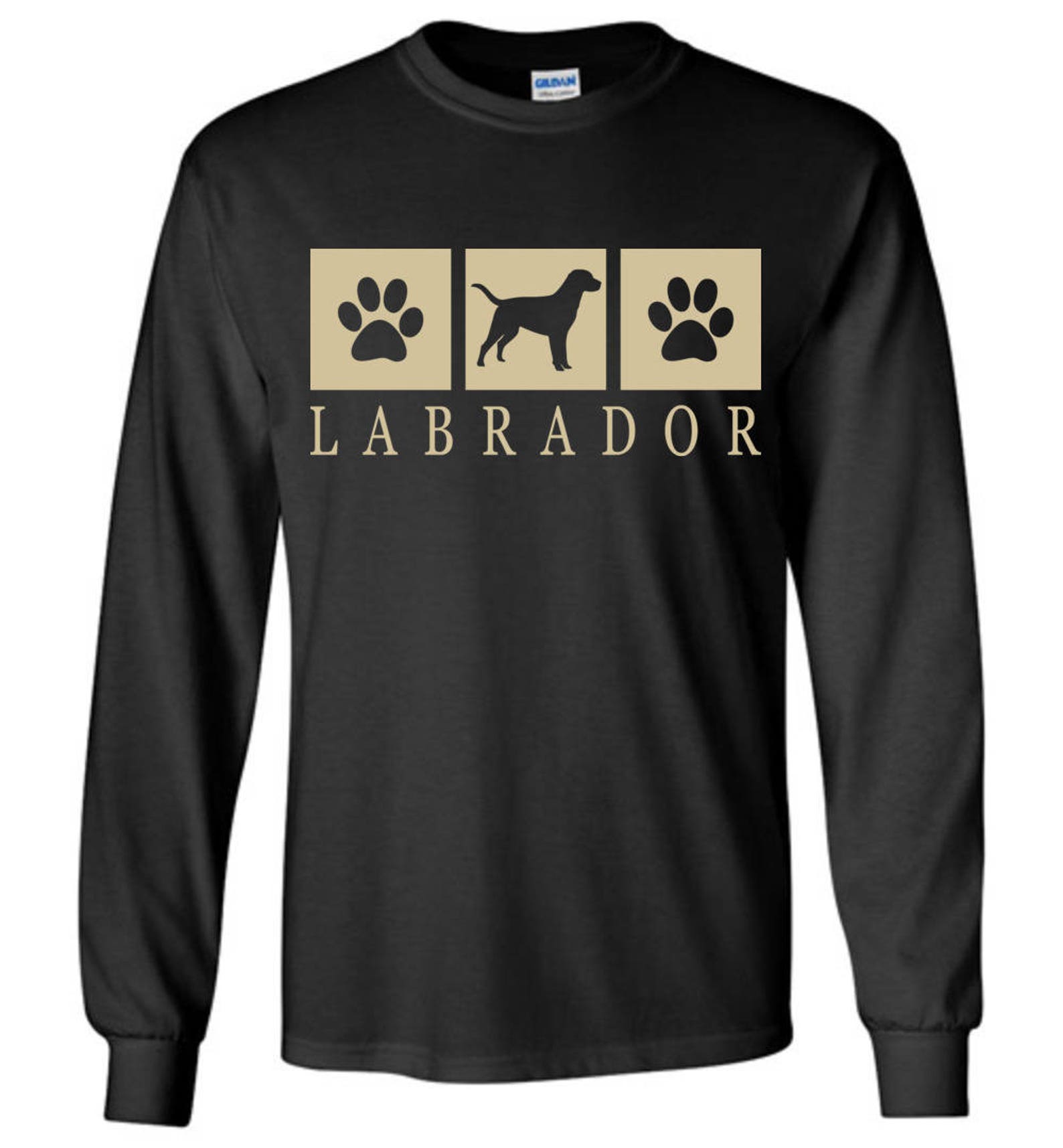 Labrador Retriever Silhouette T-shirt Tee - Men's, Ladies Women's ...