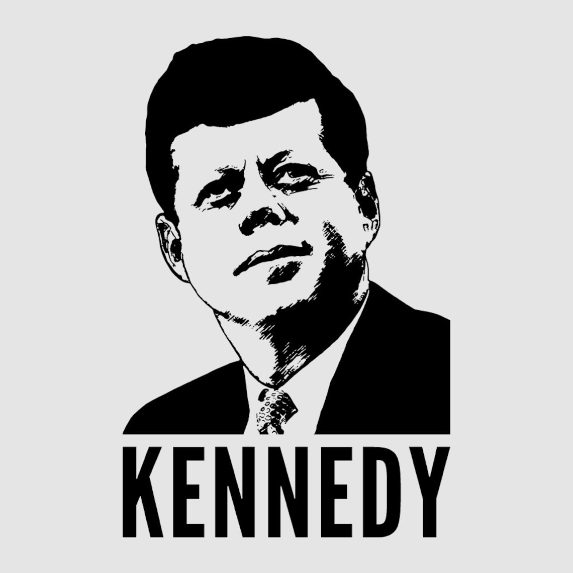 John F. Kennedy T-shirt Tee Men's Women's Ladies | Etsy