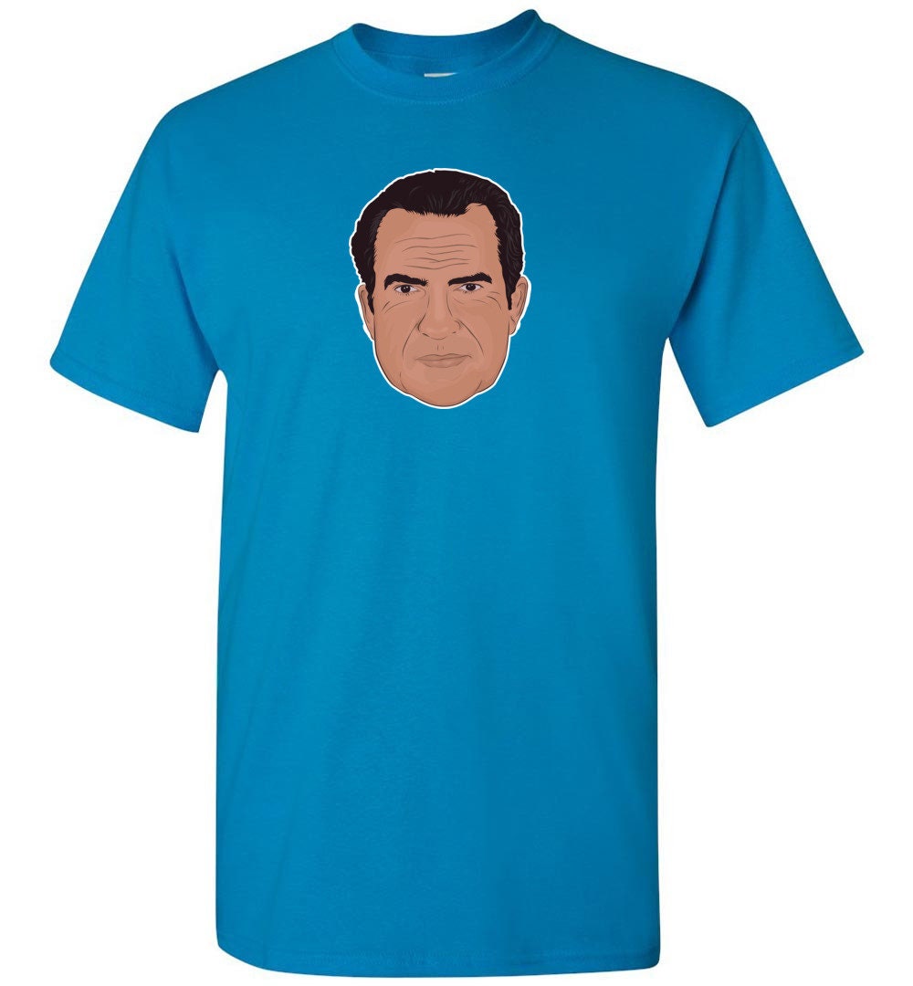 Richard Nixon Floating Head T-Shirt Tee Men | Etsy